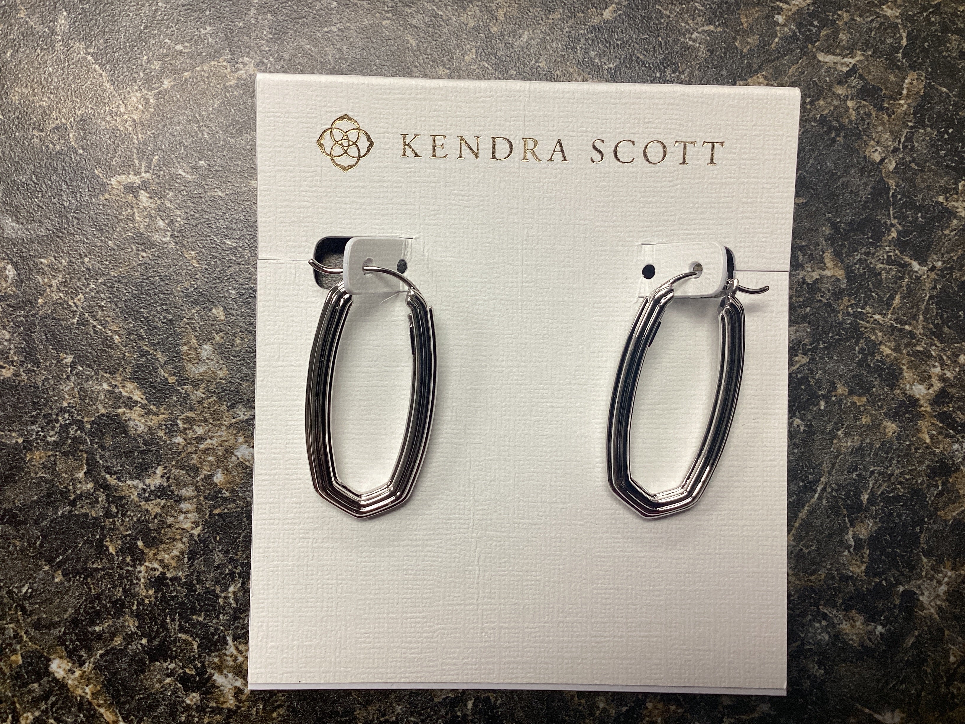 Heather Hoop Ear Rhod Metal earrings – The Very Thing