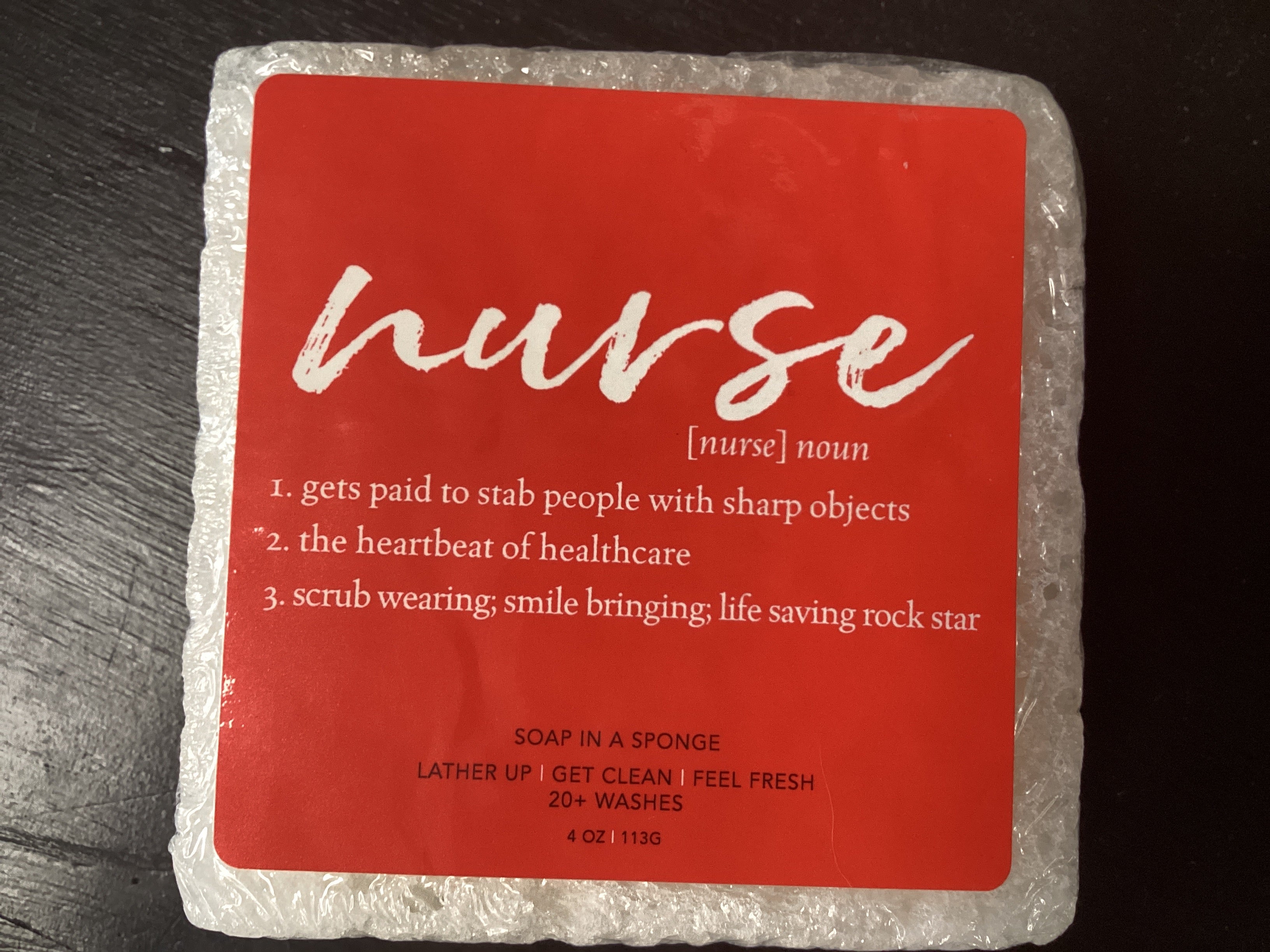 Nurse Soap Sponge – The Very Thing